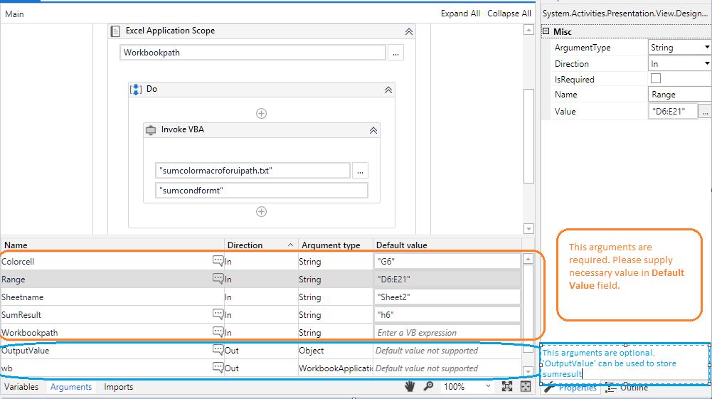 Calculate Sum Of Colored Cells In Excel Sheet RPA Component UiPath 